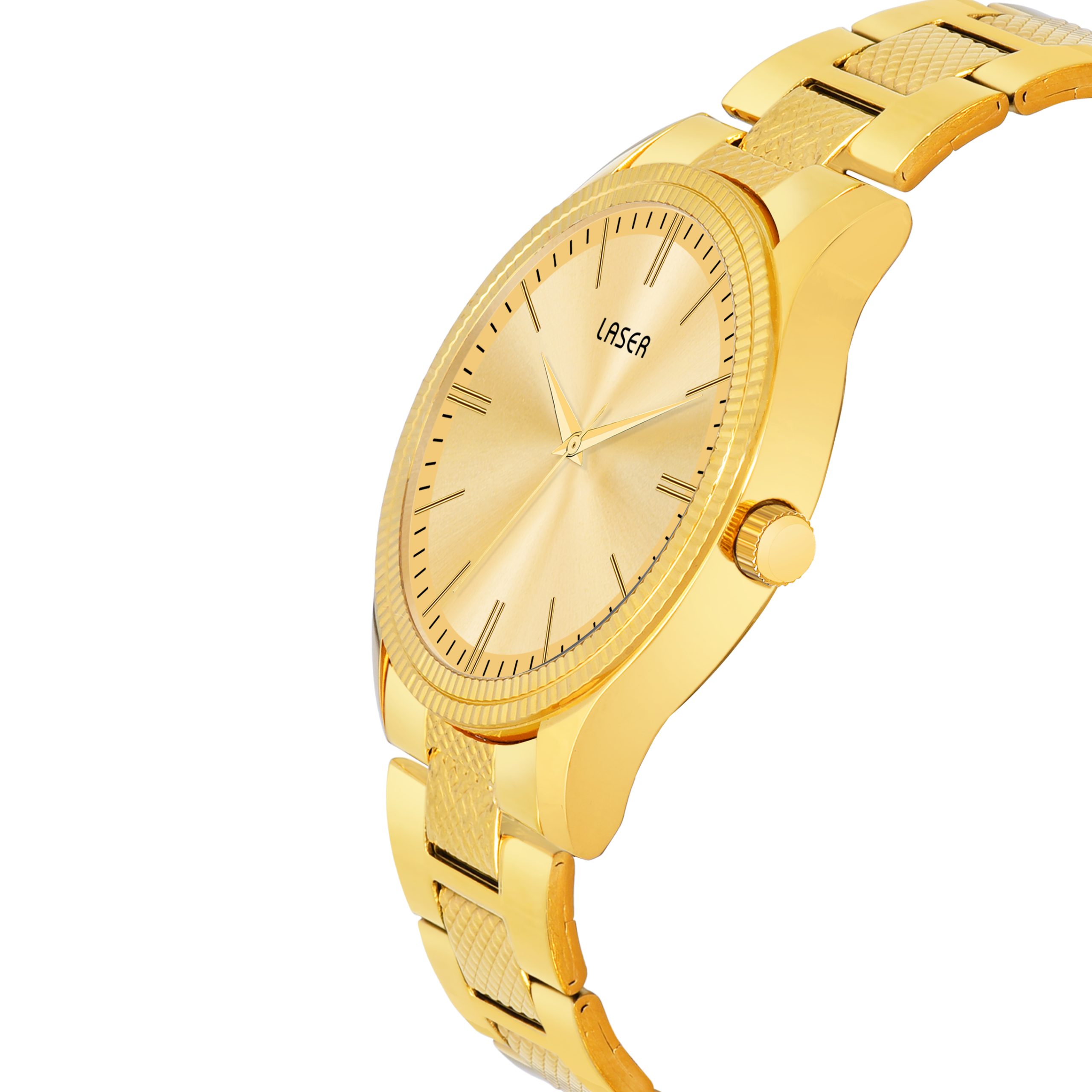 LASER FULL GOLDEN MENS WATCH - Laser Watches