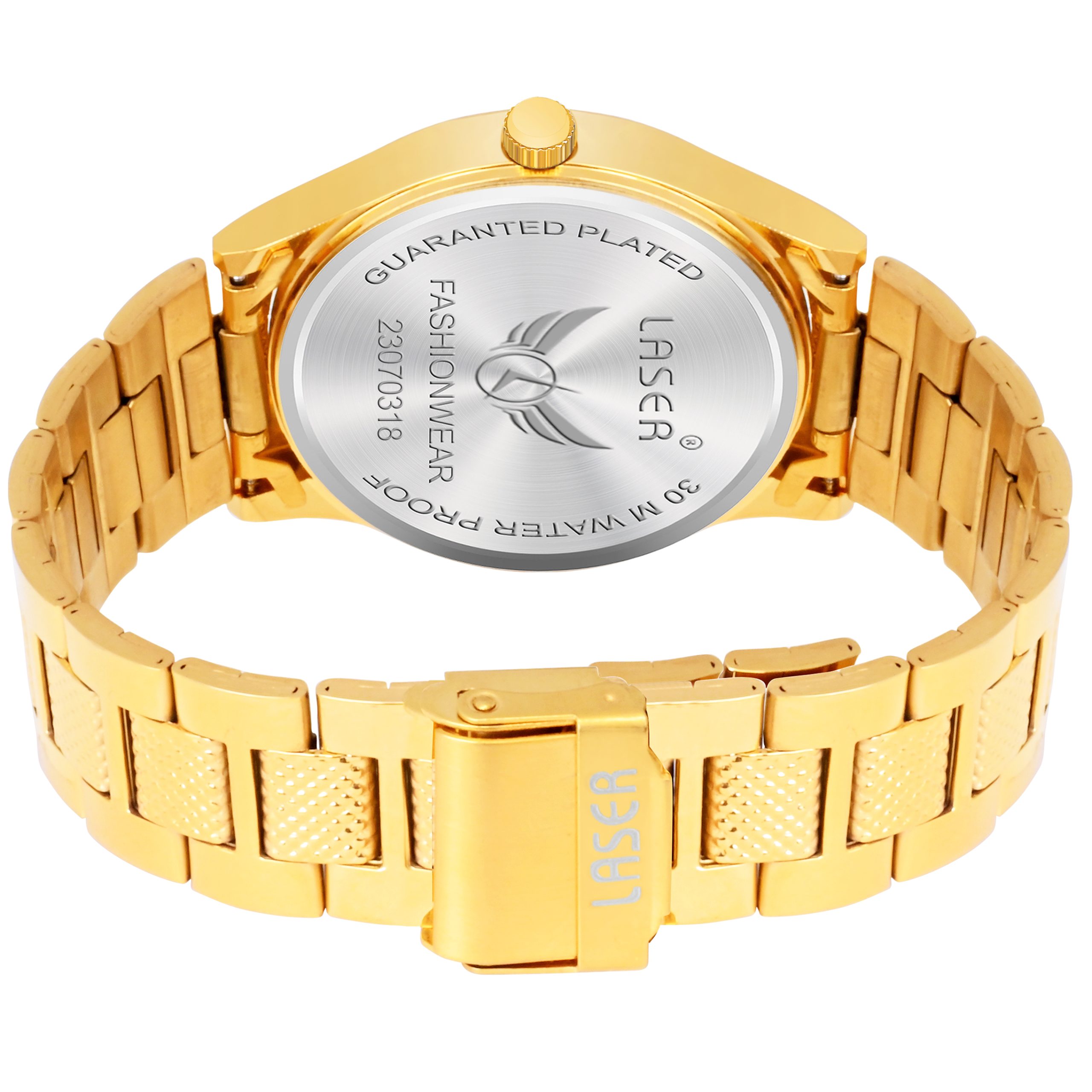LASER FULL GOLDEN MENS WATCH - Laser Watches