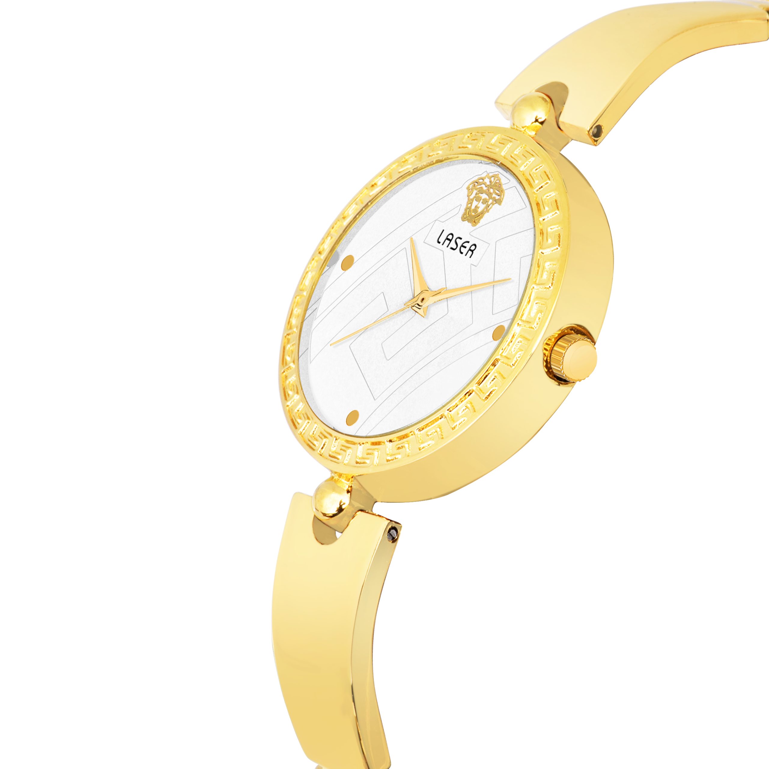 LASER GOLD WHITE DESIGNER WATCH - Laser Watches