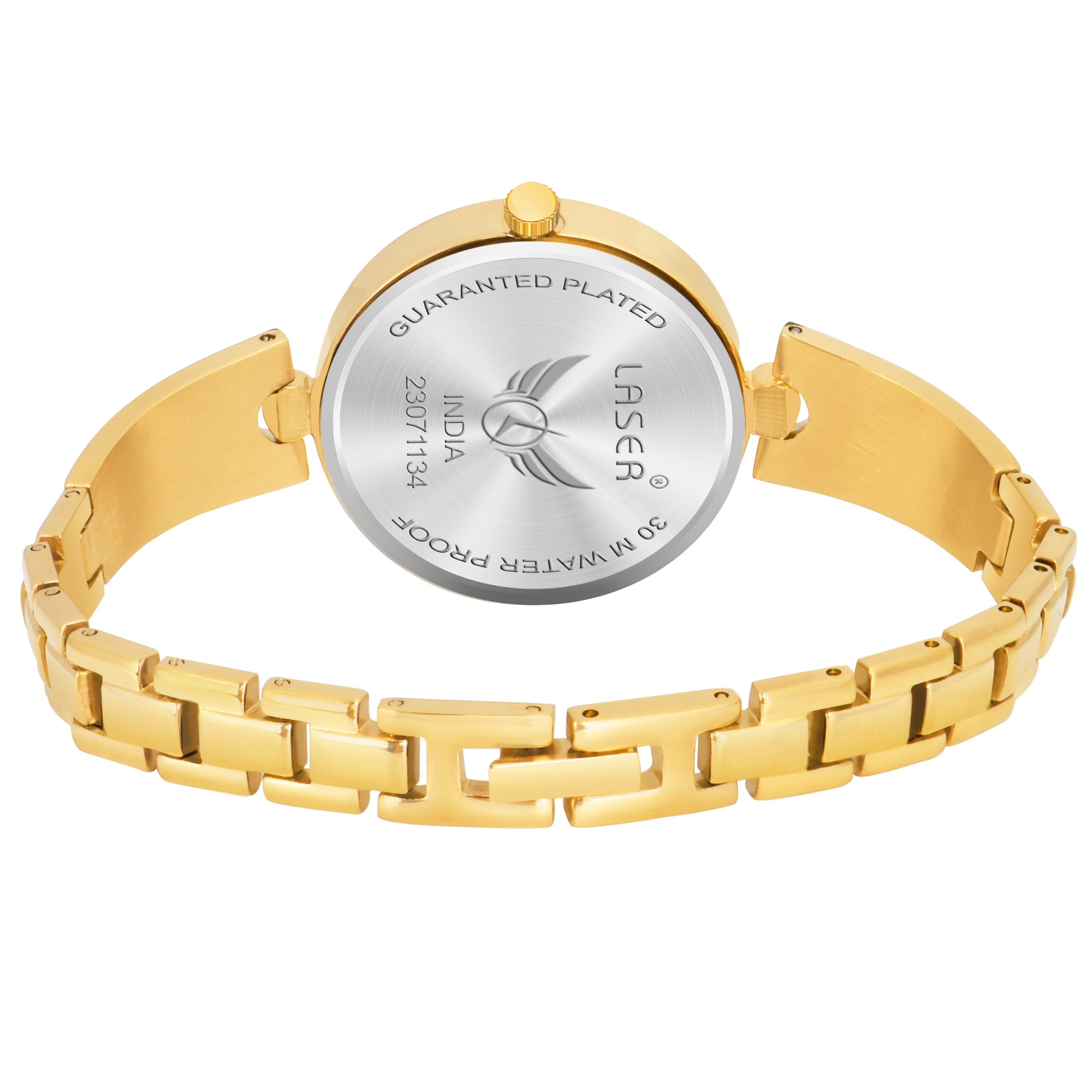 LASER GOLD WHITE DESIGNER WATCH - Laser Watches