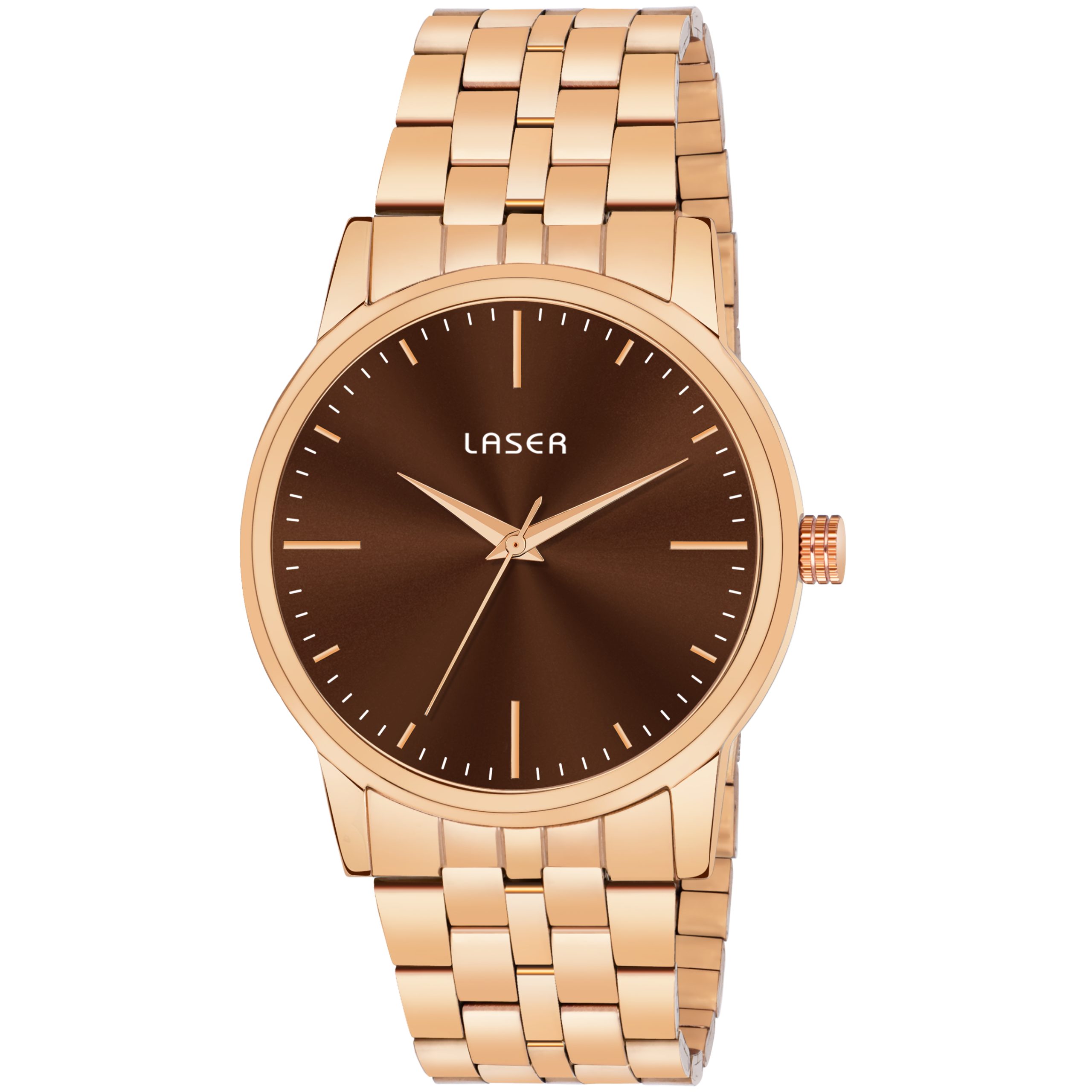 LASER Rose Brown MENS WATCH - Laser Watches