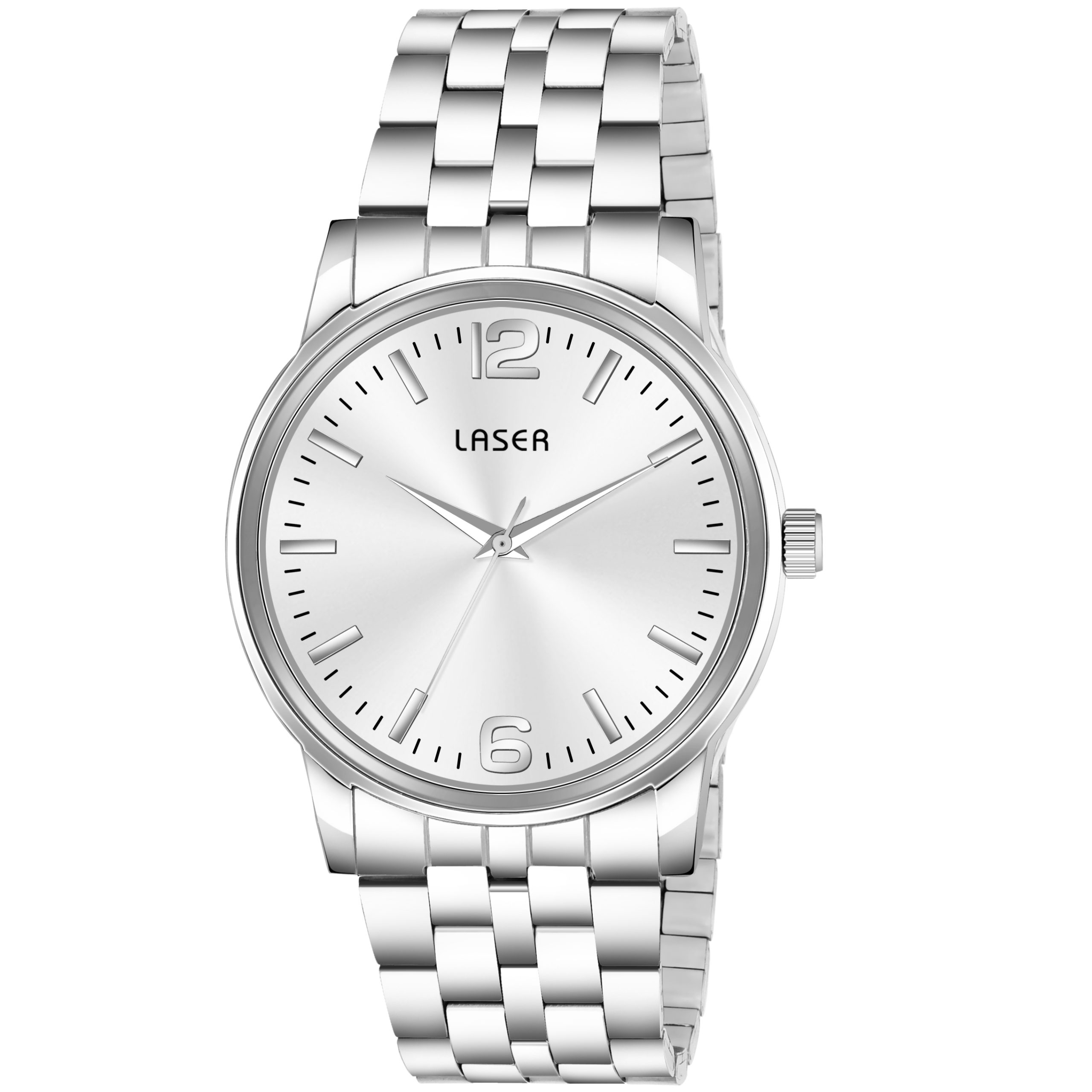 LASER FULL Silver MENS WATCH - Laser Watches