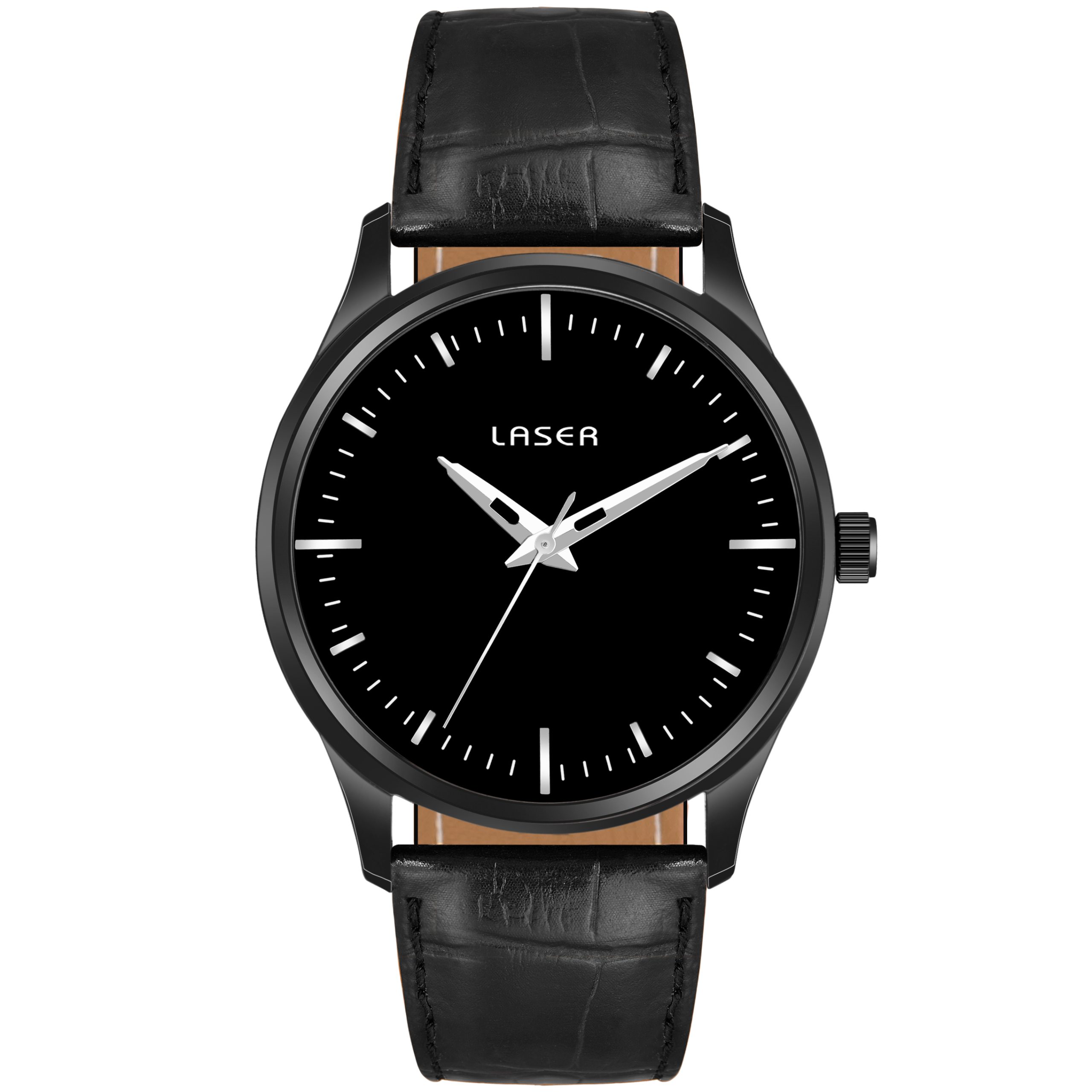 LASER FULL Black MENS WATCH – Laser Watches
