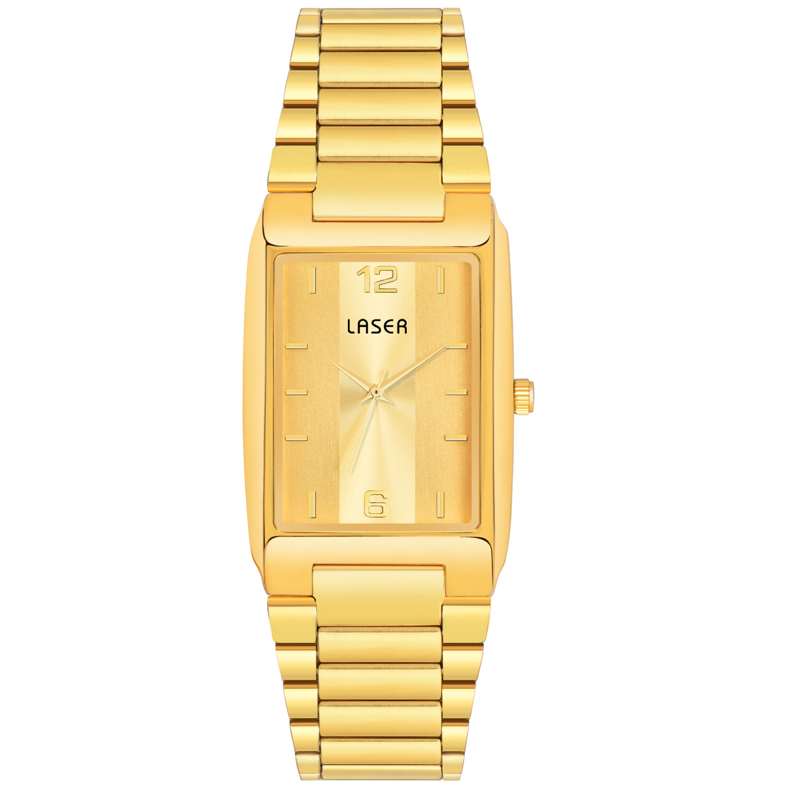 LASER FULL Golden MENS WATCH - Laser Watches
