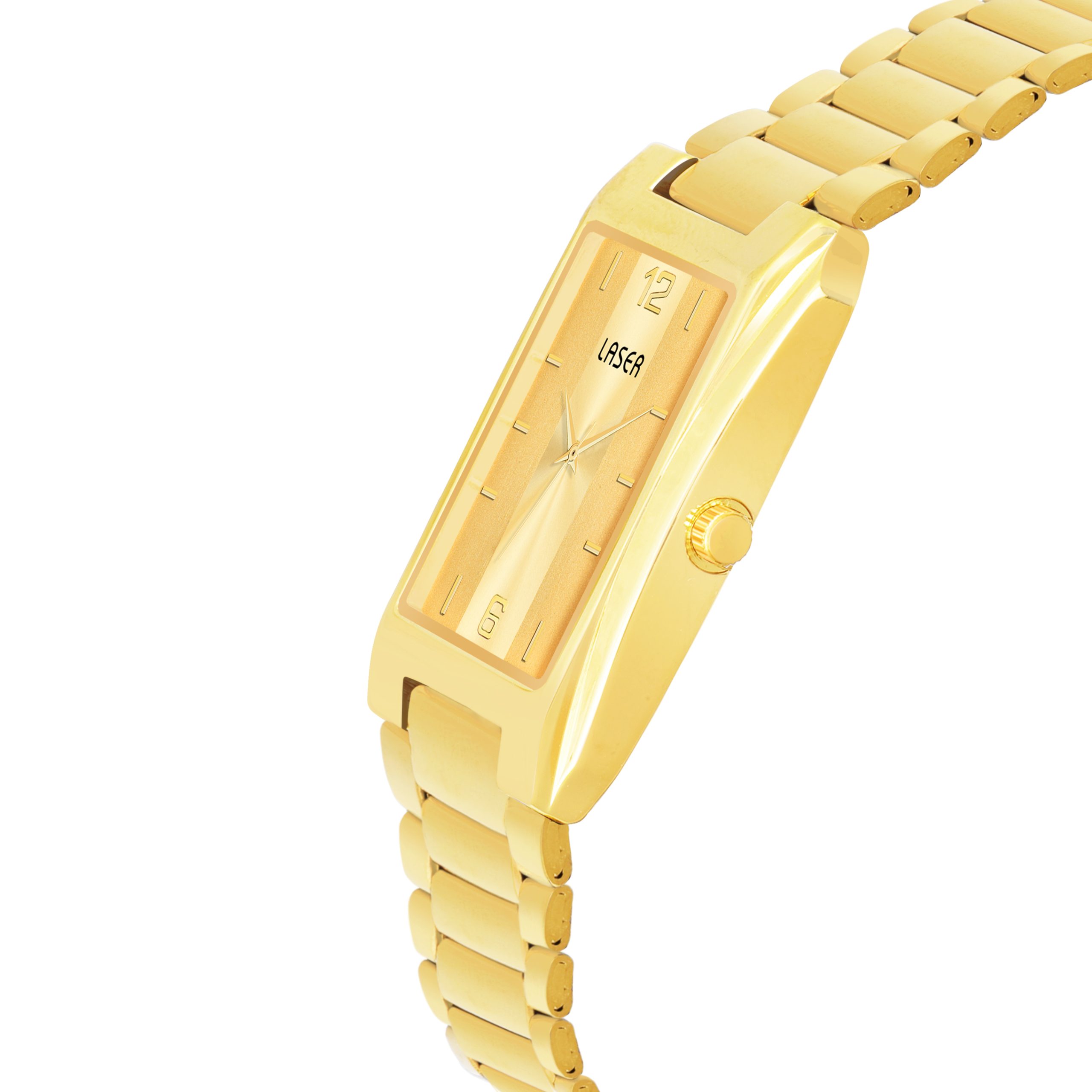 LASER FULL Golden MENS WATCH - Laser Watches