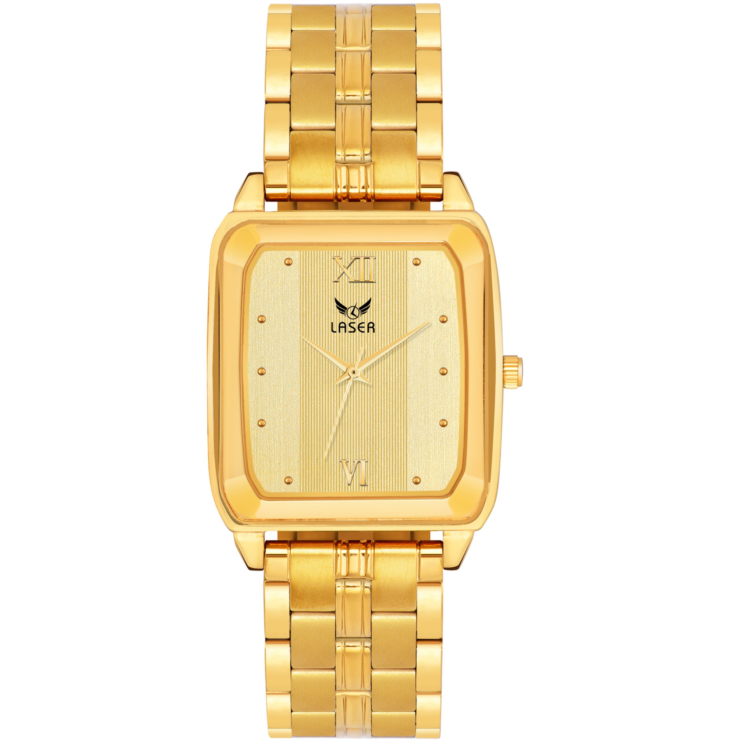 LASER FULL Golden MENS WATCH - Laser Watches
