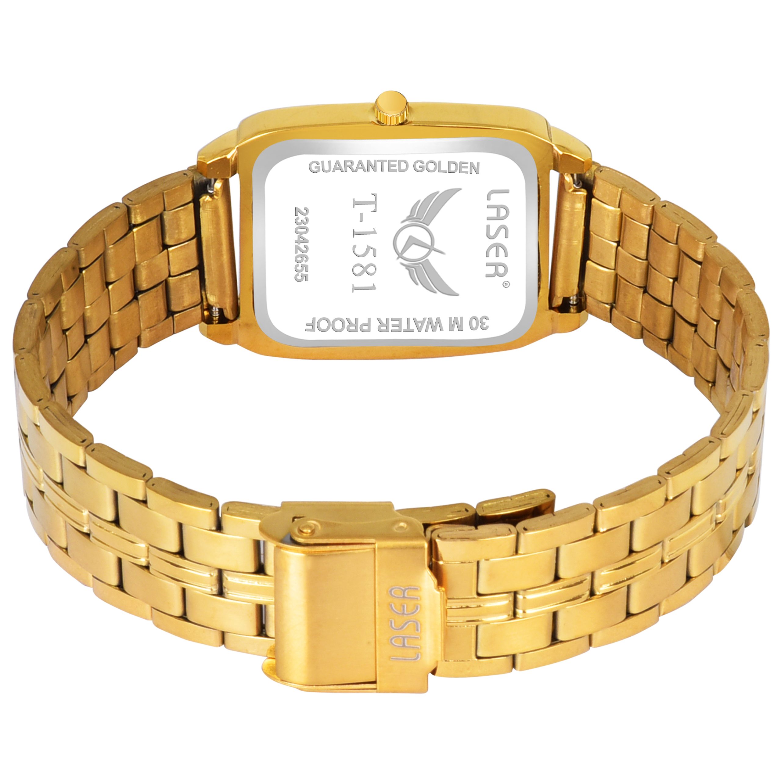 LASER FULL Golden MENS WATCH - Laser Watches