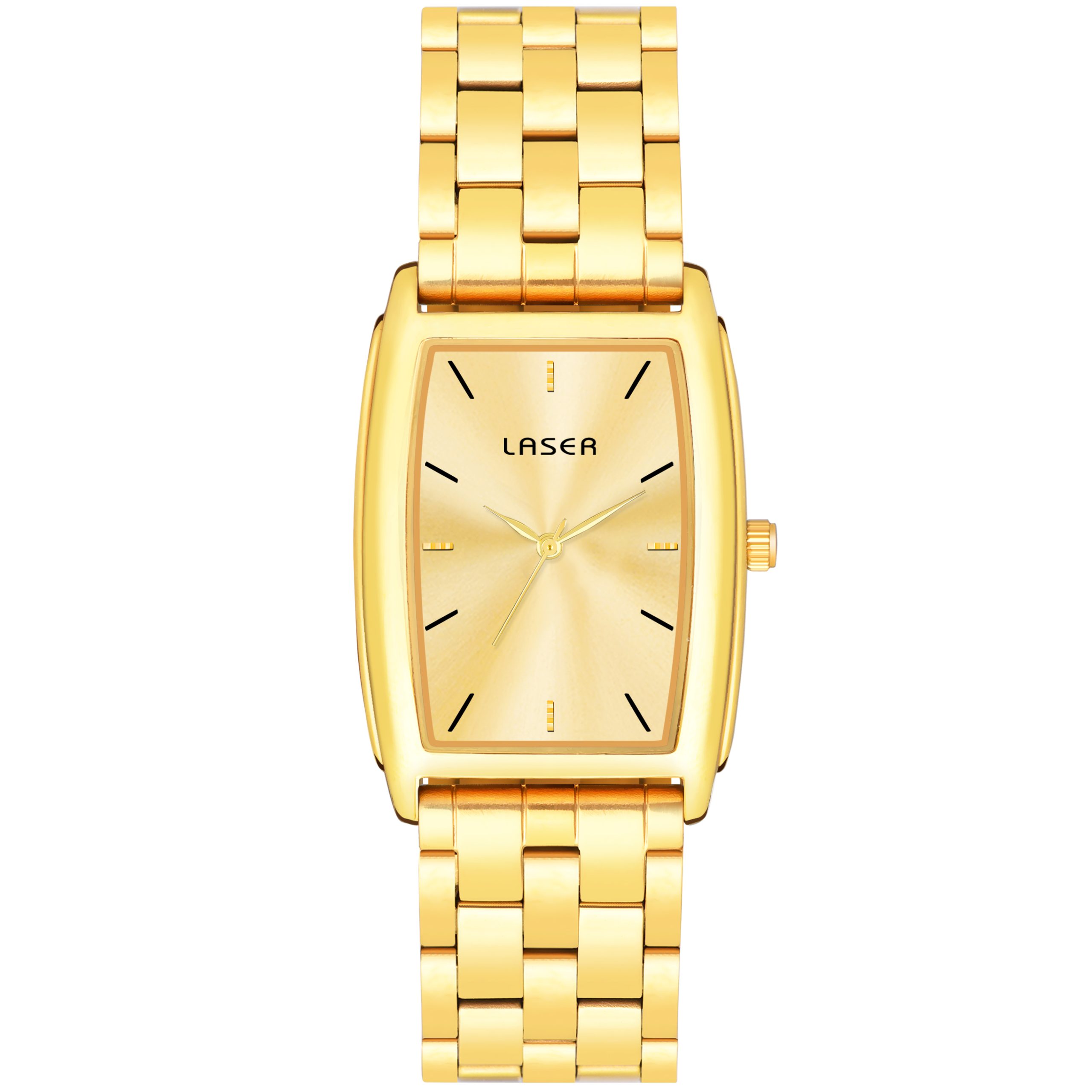 LASER FULL Golden MENS WATCH - Laser Watches