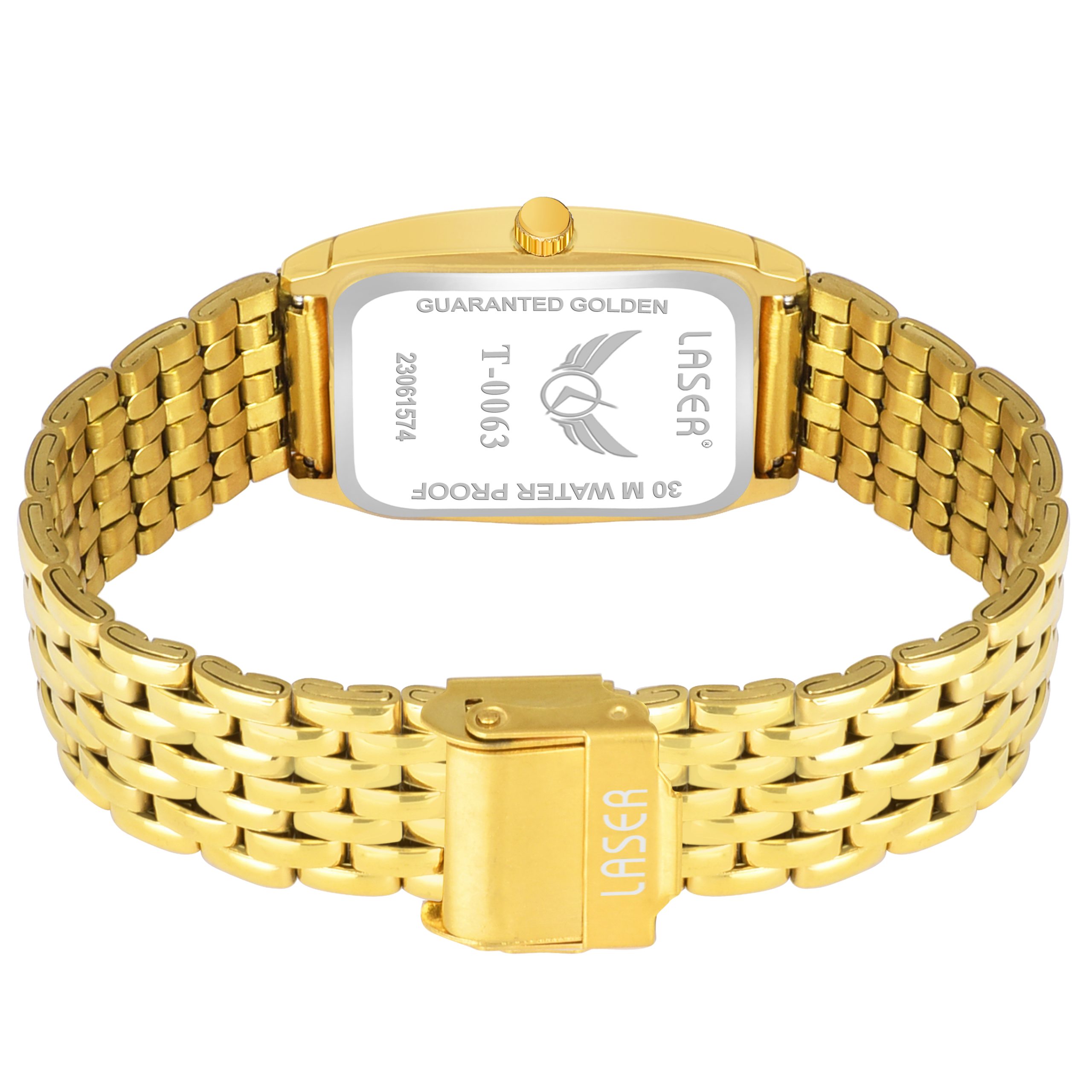 LASER FULL Golden MENS WATCH - Laser Watches