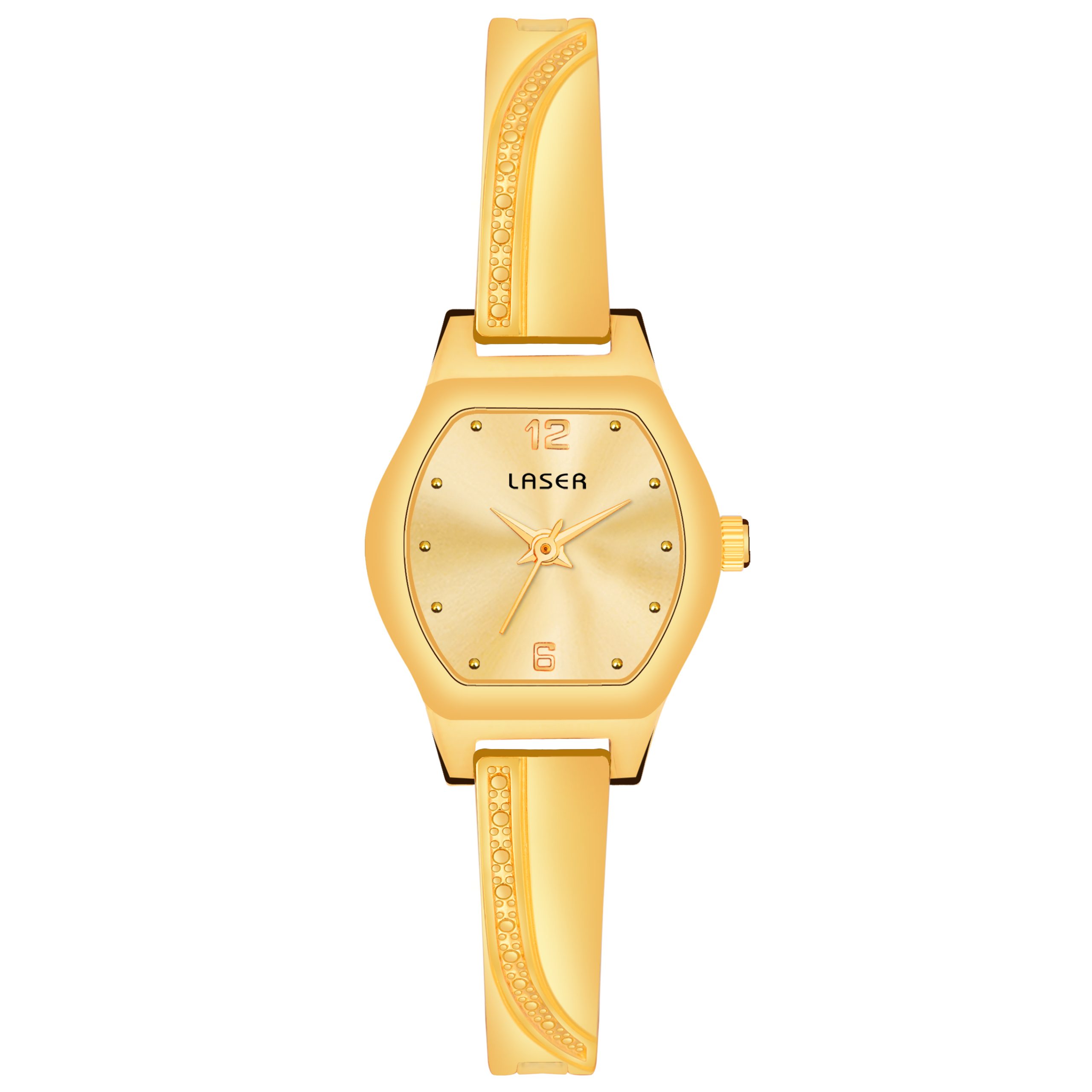 LASER FULL Golden LADIES WATCH - Laser Watches