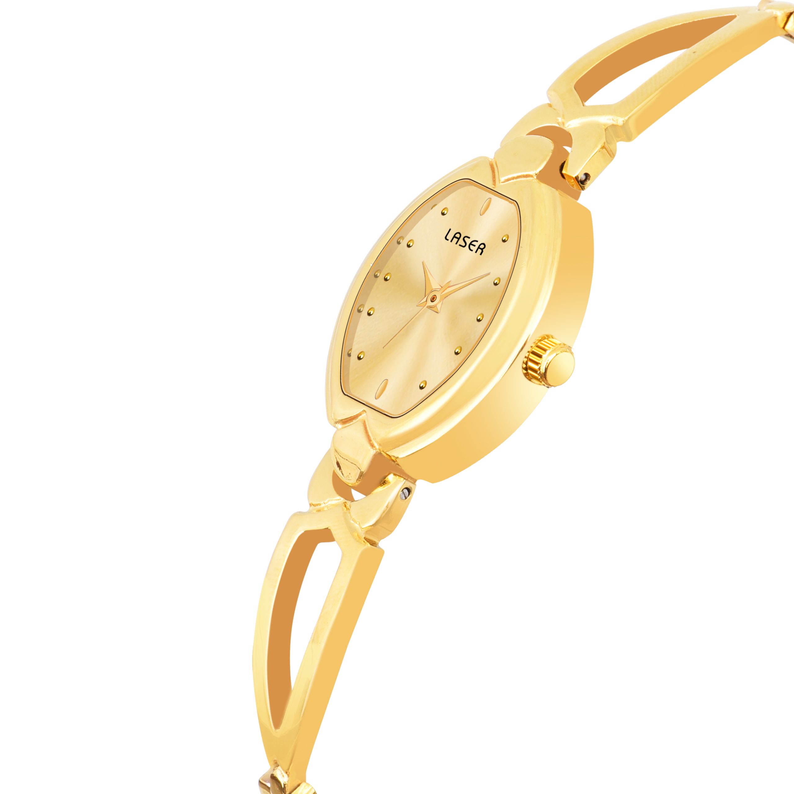 LASER FULL Golden LADIES WATCH - Laser Watches