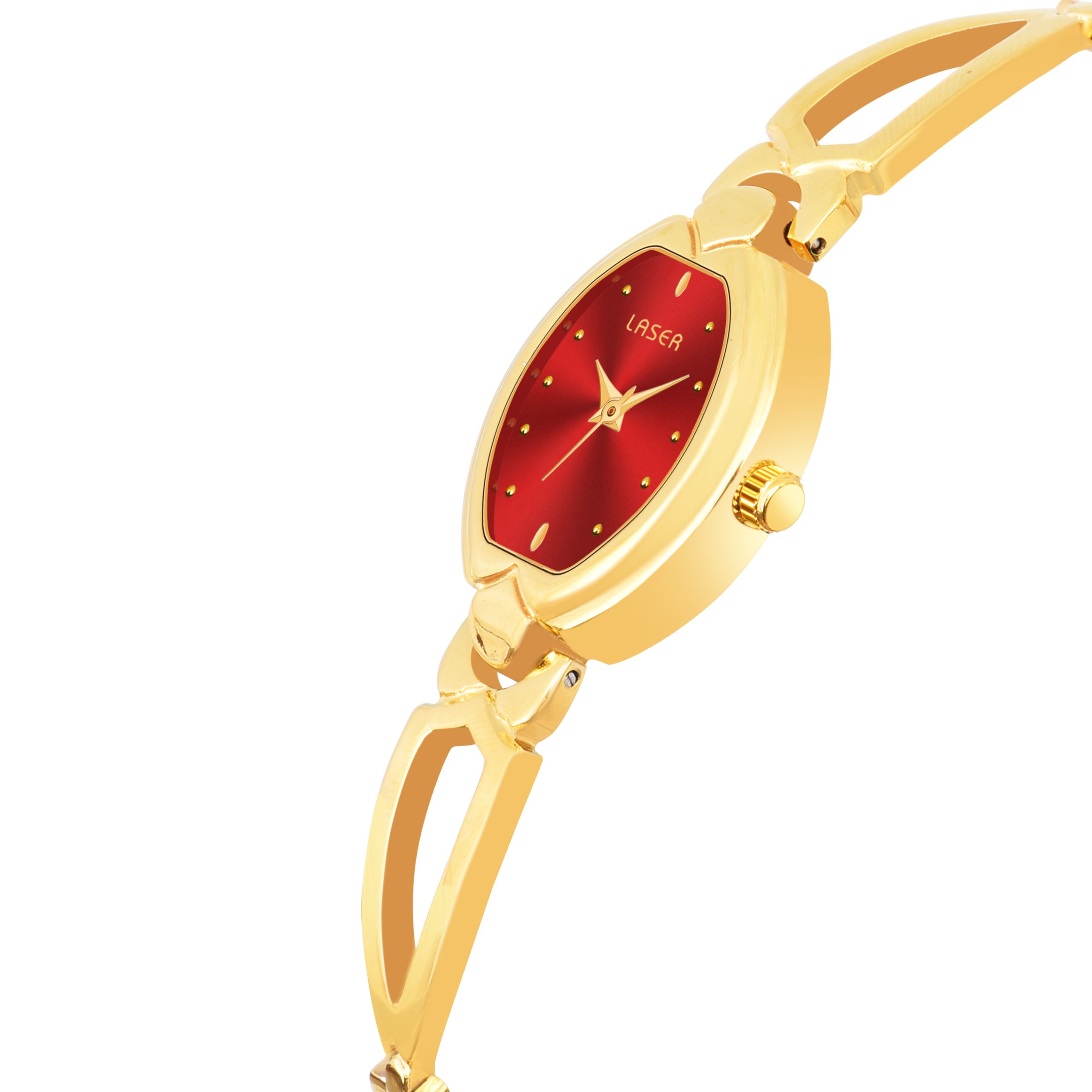 LASER Gold Red LADIES WATCH – Laser Watches